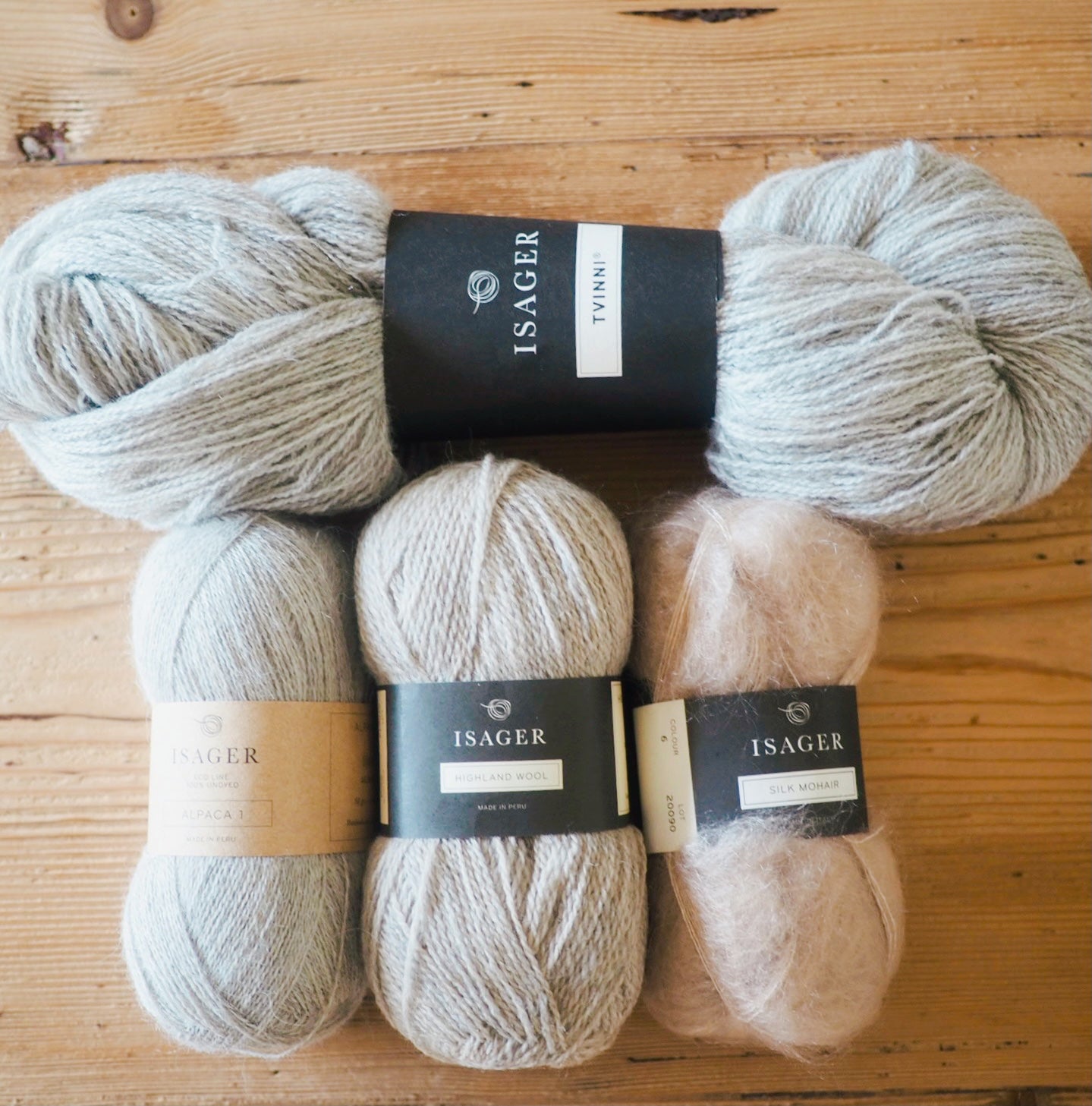 ISAGER KIT | アランのセーター BUTTER CUP – amuhibi